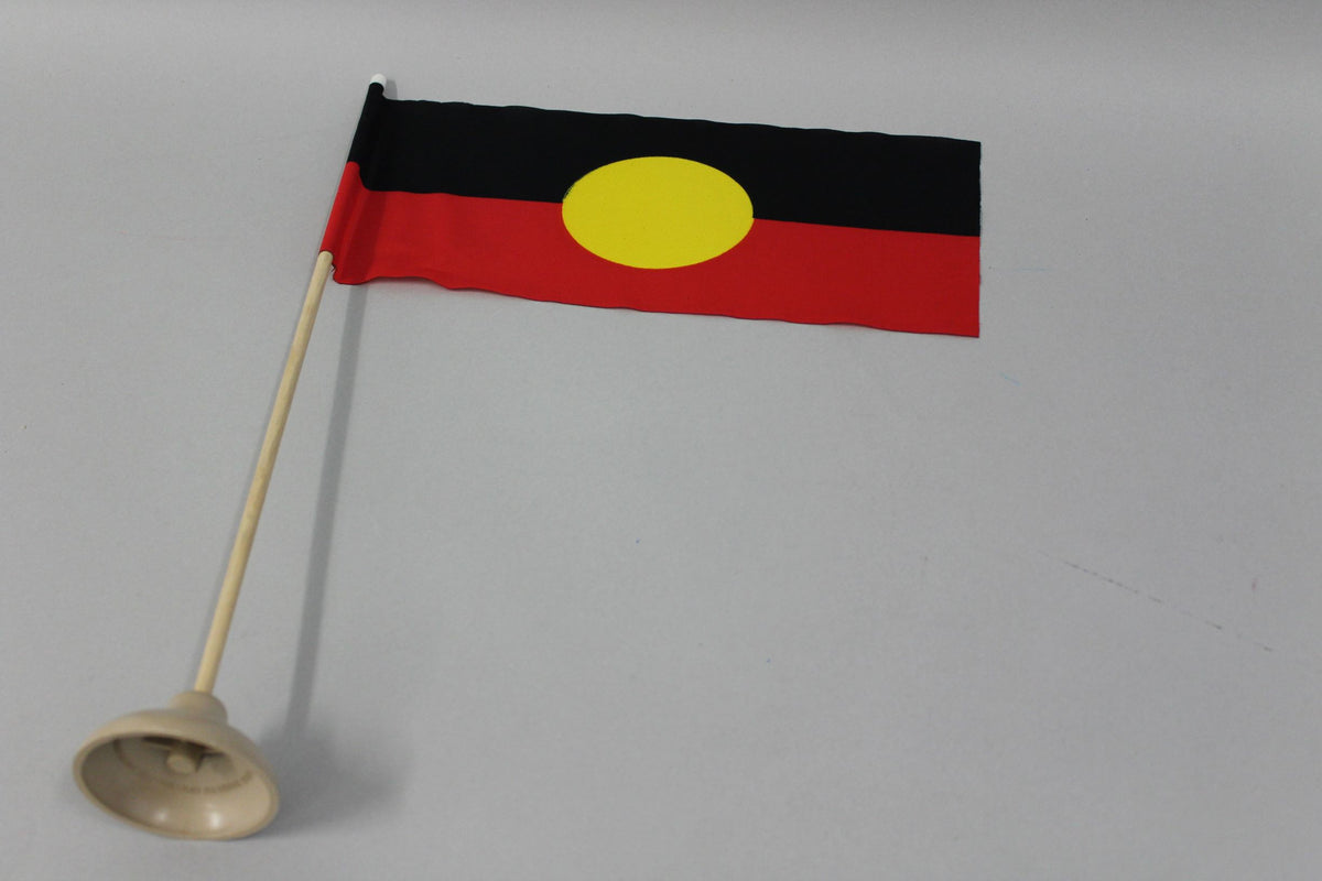 Flag - Aboriginal Desk Flag – Gab Titui Cultural Centre