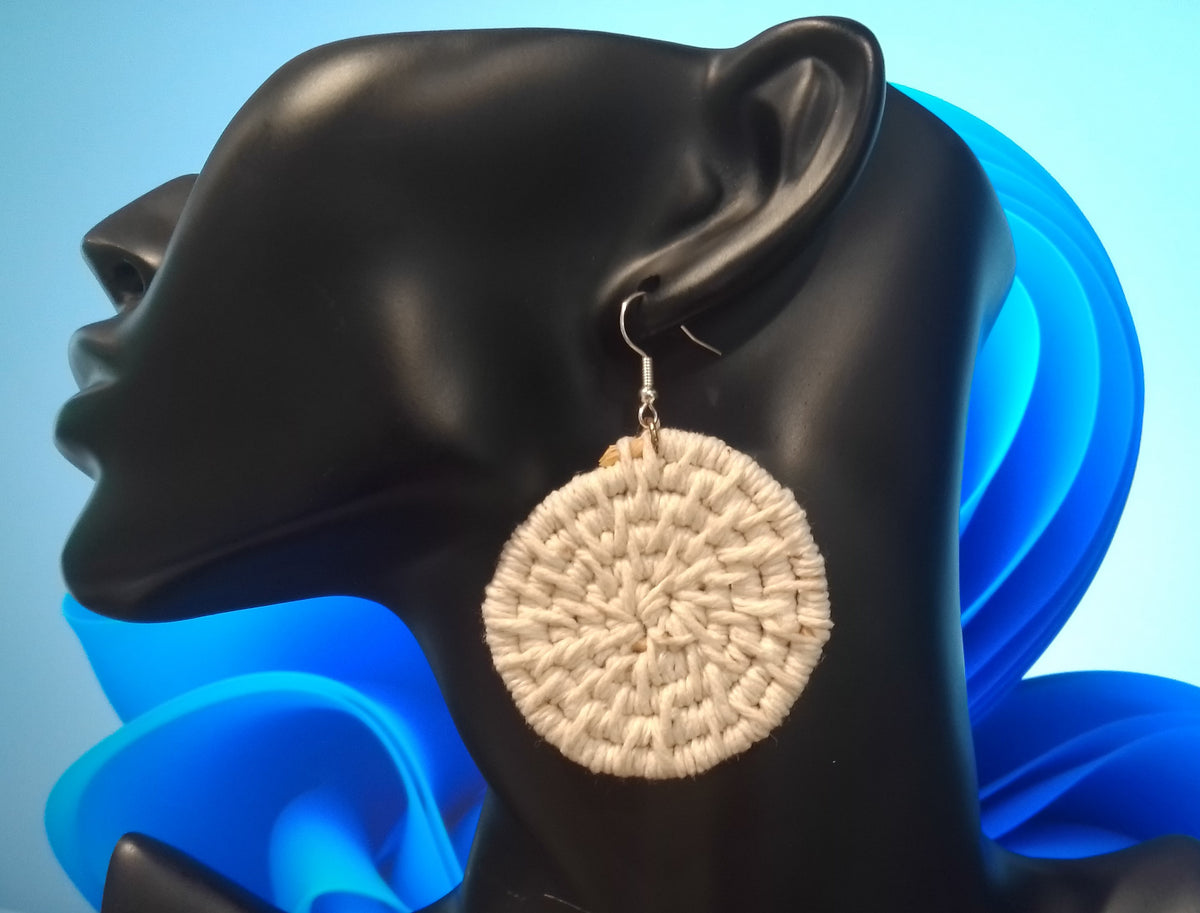 NANCY NONA - Twine Woven Earrings – Gab Titui Cultural Centre