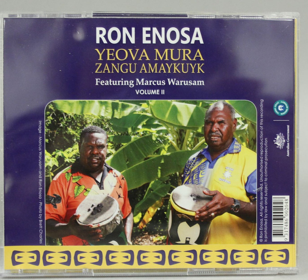CD - Yeova Mura Zangu - Ron Enosa – Gab Titui Cultural Centre