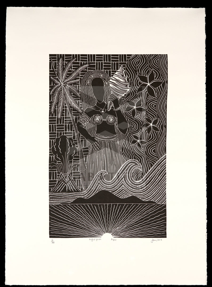 Badu Arts - Joseph Au - Ngulpun Apu – Gab Titui Cultural Centre